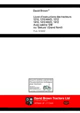 revue technique, notice entretien et Manuel tracteur David Brown